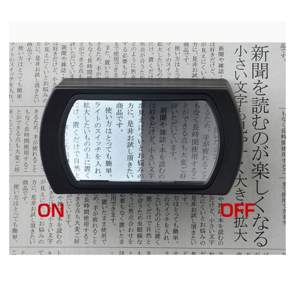 Quality Amazon 2.5X Desktop LED Magnifying Glass Push Switch with Light for Reading for sale