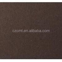 Quality 350-500gsm Plain Style Polyester Microfiber Fabric with Foam PVC Backing for sale