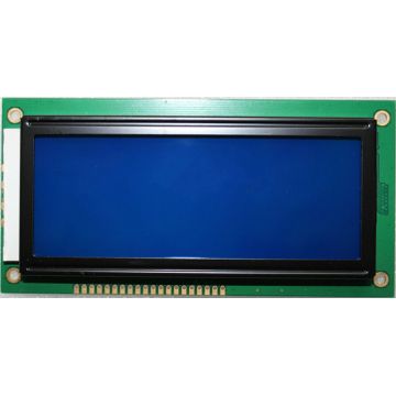 Quality Blue Mode Transmissive LCM LCD Display Negative Character Screen For Instrument for sale