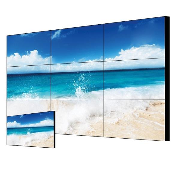 Quality Narrow bezel LCD vide wall with mounting brackets for sale