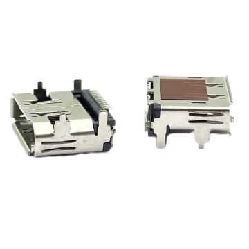 Quality LCP SMT DIP Solder Micro Usb Socket Female Feet 1.4mm for sale