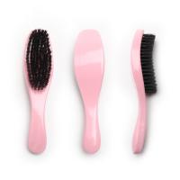 Quality Custom Women 360 Wave Brush Hair Styling With Board Bristle Square Handle New for sale