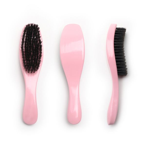 Quality Custom Women 360 Wave Brush Hair Styling With Board Bristle Square Handle New Design for sale
