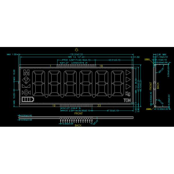 Quality MGD0060RP01-B Lcd Touch Screen Panel With SGS / ROHS Certificate for sale