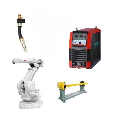 Quality ABB Robotic Arm IRB 2400-10/1.55 Industrial 6 Axis Welding Robot With Megmeet for sale