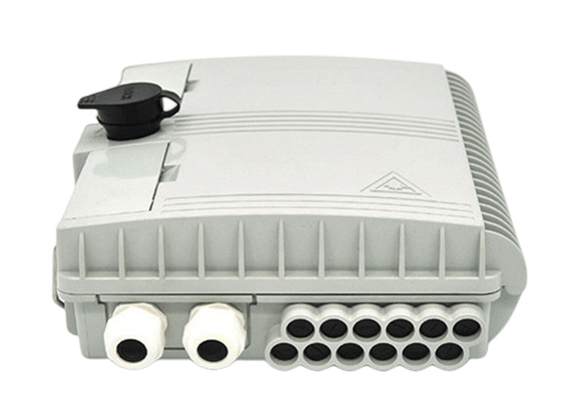 Quality 12Cores Fiber Optic Terminal Box SC/LC/FC/ST Simplex/Duplex Indoor/Outdoor for sale
