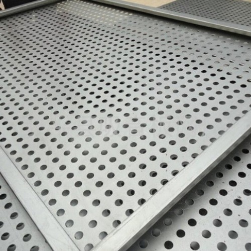 Quality 100mm Aluminum Perforated Sheet SUS304L SUS301 for sale
