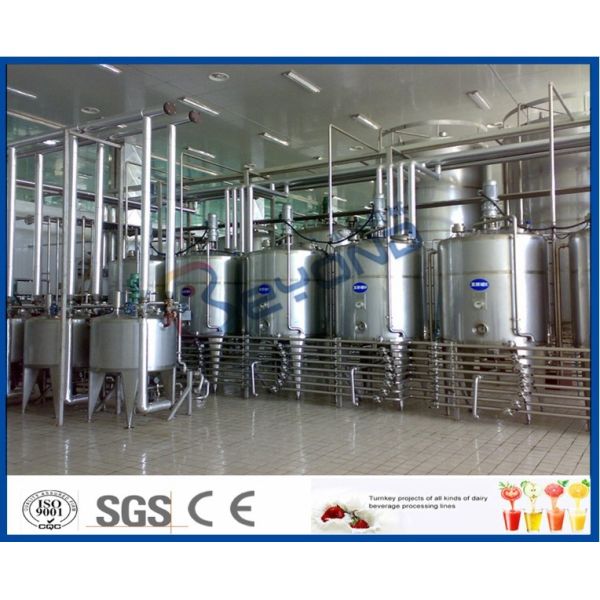Quality Full Auto Milk Manufacturing Plant , Yoghurt Processing Line Yogurt Making for sale