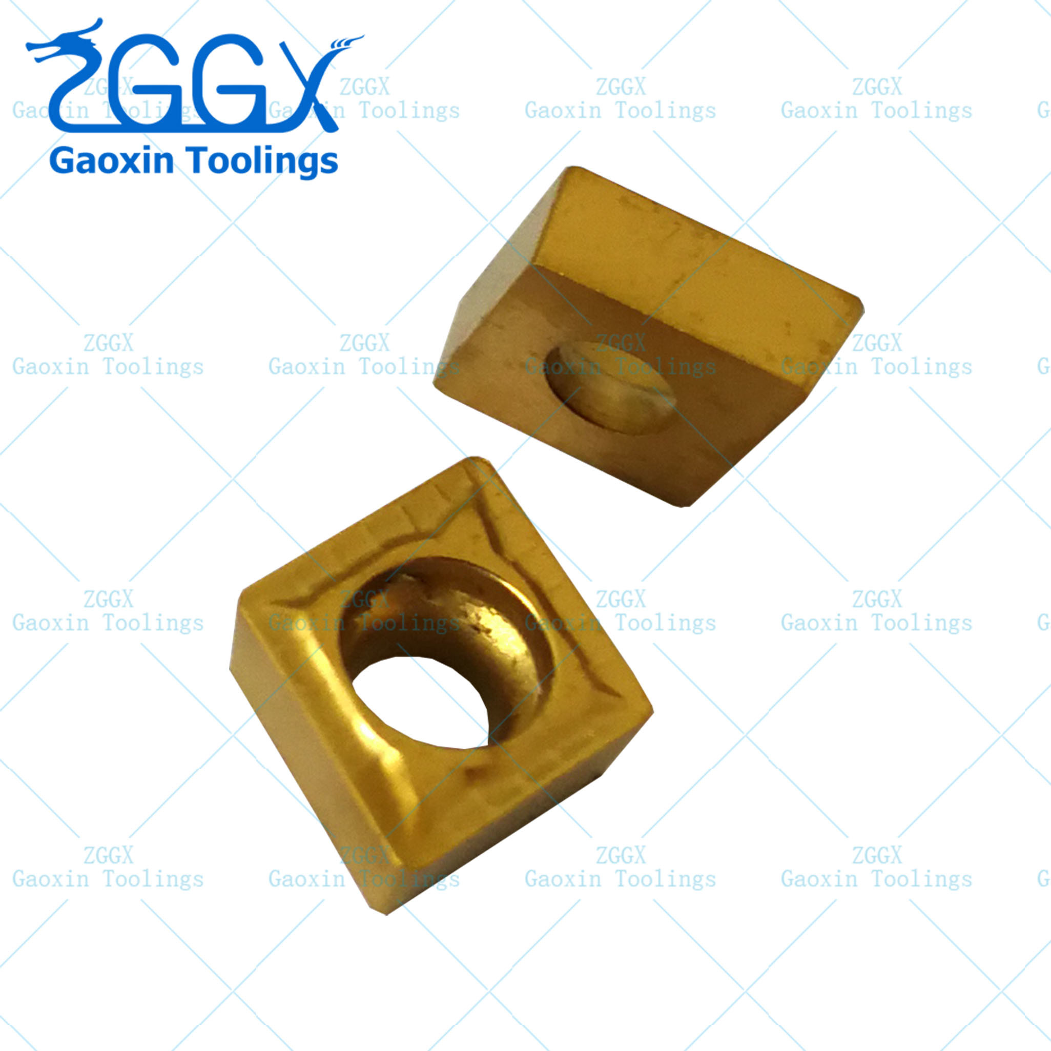 Quality Square Carbide Boring Inserts CVD Coating Inner Hole CCMT060204-GM for sale