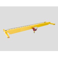 Quality Lifting Speed 8/0.8 M / Min Single Beam Bridge Crane For Workshop for sale
