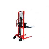 Quality 500kgs Lifting 1600mm Manual Hand Pallet Stacker for sale