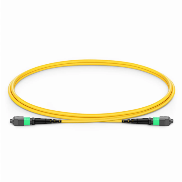 Quality MPO Jumper Cable with 0.35dB Low IL for 800G QSFP-DD Transceivers and G.657.A1 for sale