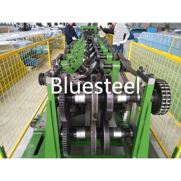 Quality Automatically Change Size C Z Purlin Roll Forming Machine With 18 Groups Roller for sale