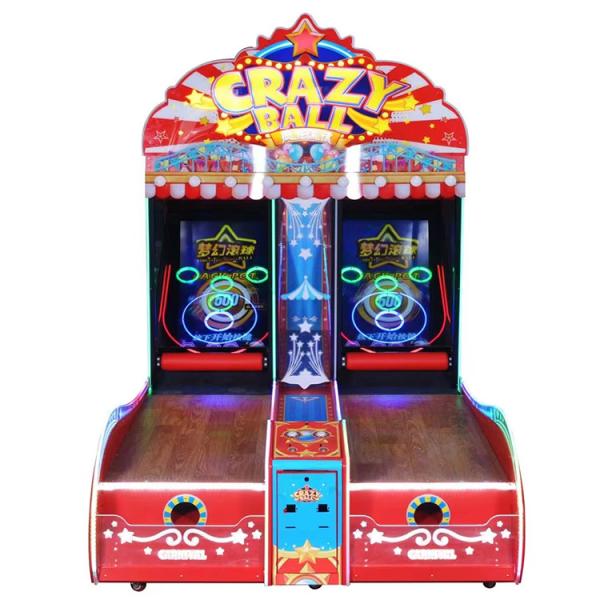 Quality Coin operated crazy dream ball rolling redemption game machine for game center for sale for sale