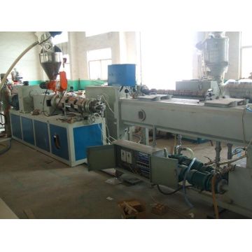 Quality Twin Pipe PE PVC Extursion production Line For Architectural Pipe , PVC Twin for sale