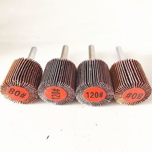 Quality Aluminum Oxide Abrasive Flap Wheel Sander Set 80 Grit for Circular Sanders 8 for sale