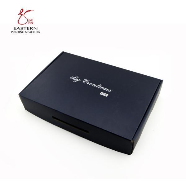 Quality Heavy Duty 4.5cm Height Corrugated Mailer Boxes , Foldable Paper Box for sale