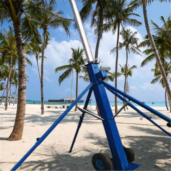Quality Custom Anodized 35Ft Portable Telescoping Antenna Mast for sale