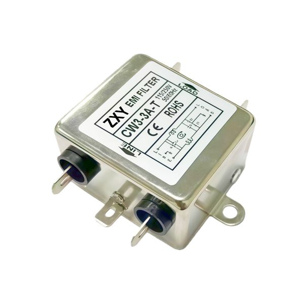 Quality CW3-3A-T Plug-In-Single Phase AC CW3-6A/10A/20A-T Power Filters EMI Power Supply for sale