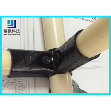 Quality Rotational Lean Tube Steel Pipe Joints For Pipe Rack System Vertical Angle Joint for sale