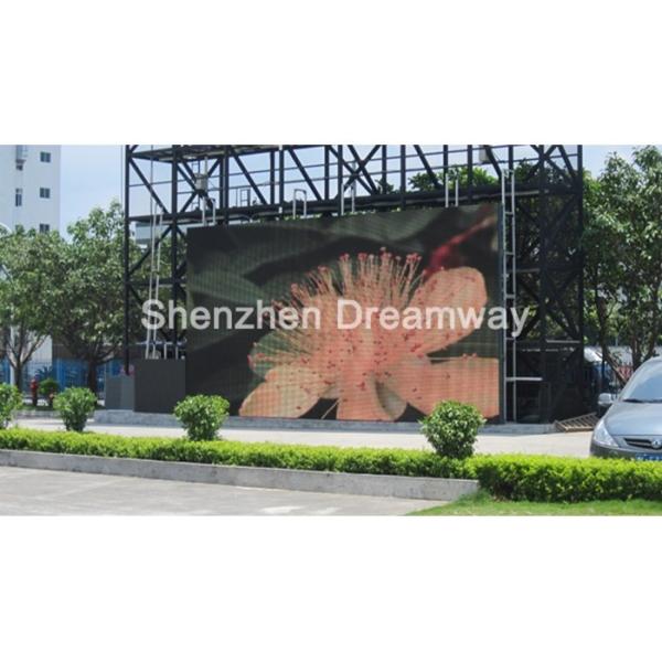Quality 7500 nits P16 Outdoor LED Screen Rental with 1R1G1B Epistar LED Chip for sale