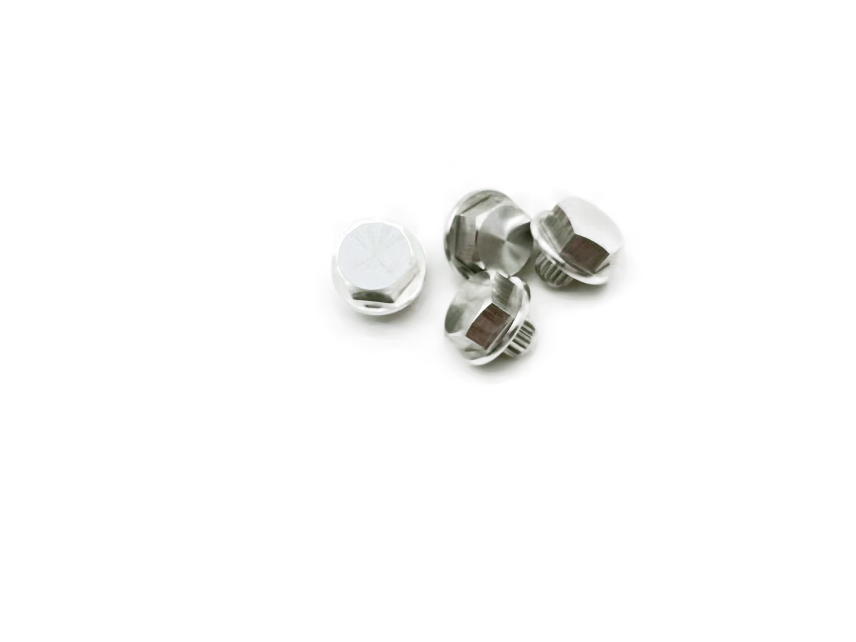 CD Pattern Decorative Nails Aluminum Wheel Decorative Nails Electrophoresis Black Hexagonal Straight Pattern Rivets