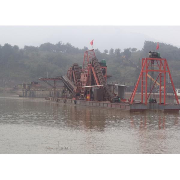 Quality Adaptable Bucket Ladder Dredger Low Failure Rate Professional Advanced Technology for sale