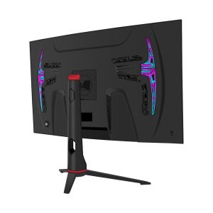 Quality 1500R Curve Rate 32 Inch Gaming Monitor 3440x1440 With RGB Lighting Height for sale