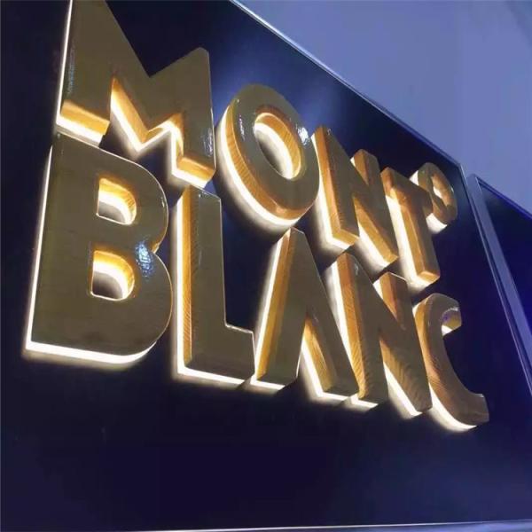 Quality 3d 12v LED Acrylic Letters Custom Car Logo for sale