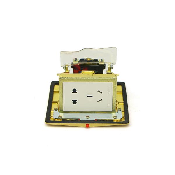 Quality 16A 250V Square Electrical Outlet Pop Out High Impact And Mechanical Strength for sale