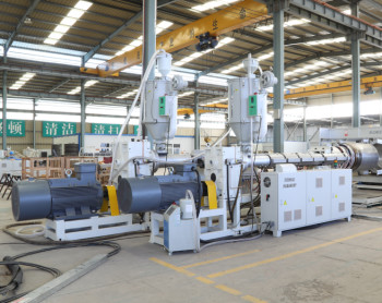 Quality High Speed Corrugated Pipe Manufacturing Machine Drainage Sewage Pipe Extrusion for sale