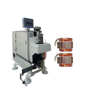 Quality Single Side Electrical Motor Coil End Lacing Machine Binding Stator Winding Head for sale