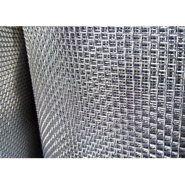 Quality 2- 50 Mesh Galvanized Steel Wire Mesh 1m 1.2m  Woven Hardware Cloth For Sieving for sale