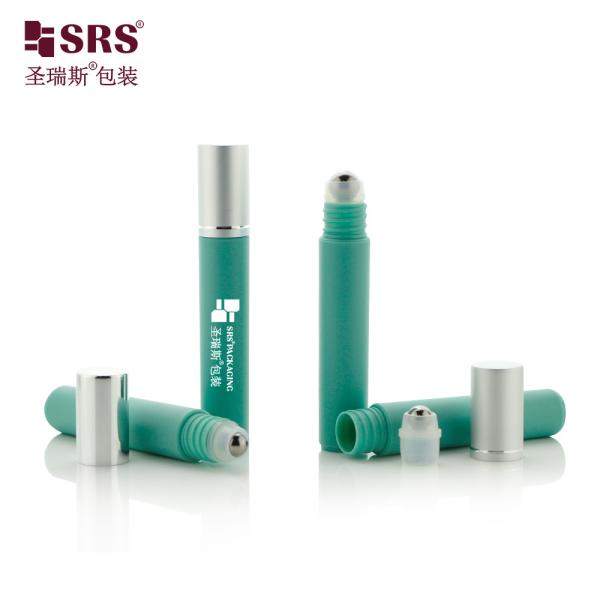 Quality 7ml Pocket Mini Plastic Roller Ball Skincare Serum Liquid Roll On Applicator for sale