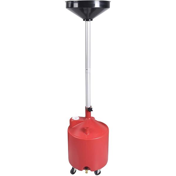 Quality Polyethylene 18 Gallon Fluid Wheels Waste Oil Drainer for sale
