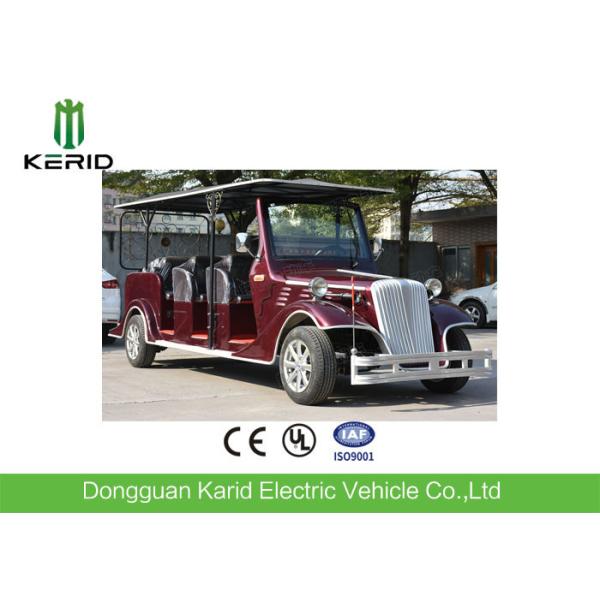 Quality Luxury Classic Electric Vintage Bus With 8 Seats For Tourist Sightseeing for sale