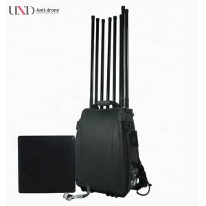 Quality Portable Drone Jammer with GPS 1.2g 1.5g WiFi Omnidirectional Antenna and 10KM for sale