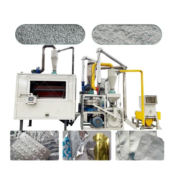 Quality Recycling of Waste Aluminum Composite Panels with Aluminum Plastic Recycling Machine for sale