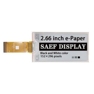 Quality Price Tag 2.66 Inch Reflective Mode ESL Display 152x296 Dot Resolution for sale