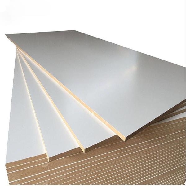 Quality Medium Density Fibre Board 16mm Glossy White/wood Grain Melamine Mdf for for sale