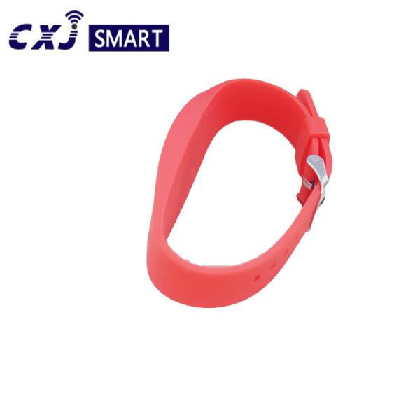 Quality Waterproof RFID NFC Bracelet Silicone Material For Festival for sale