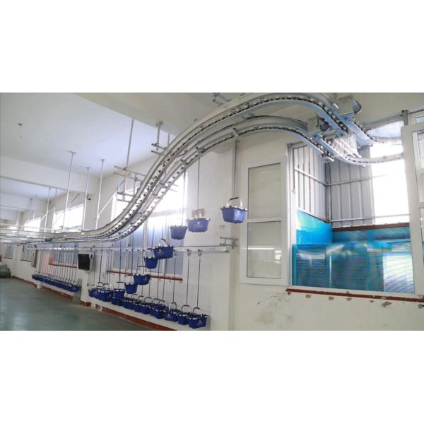 Quality Customized PLC Logistics SS Garment Hanging System for sale