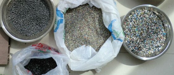 Quality PVC Hot Cutting Granule Machine , PVC Double Screw Pellet Plastic Extruder for sale