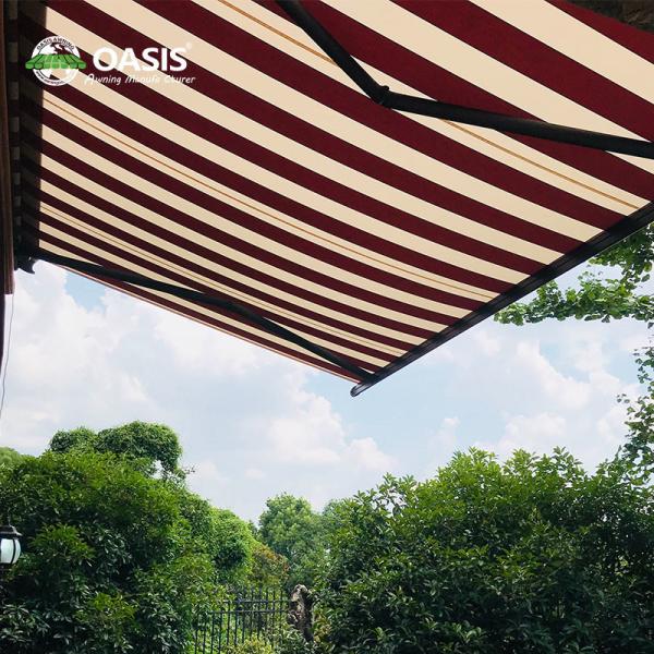 Quality 4mx3.5m Retractable Power Awning For House , Motorized Window Awnings CE ROHS for sale