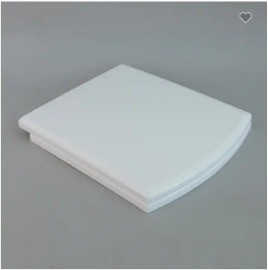 Quality PP Square Toilet Seat with Slow-Close Functionality and Quick Release for Modern for sale