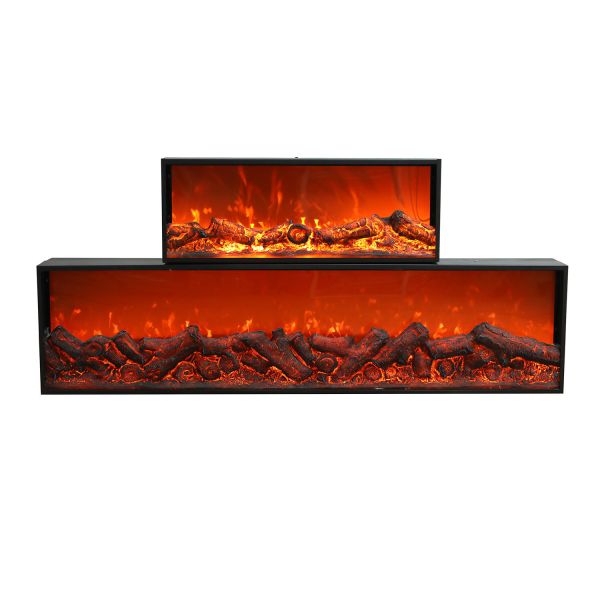 Quality Multi Function Modern Electric Fireplace With Sound Control Smart Flame Electric Stove for sale