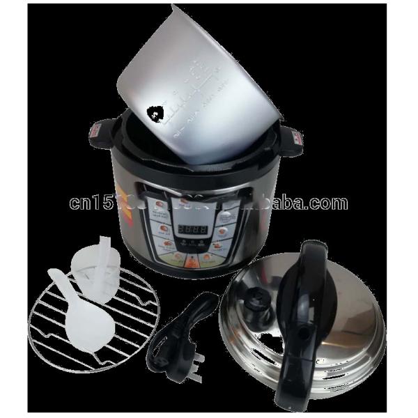 Quality Kitchen Appliance 1850W 6L Yogurt Pressure Cooker With Steamer for sale