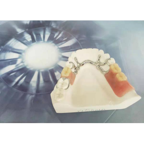Quality Cocr Chrome Cast Removable Dental Crown Easy Clean Strong Hardness for sale