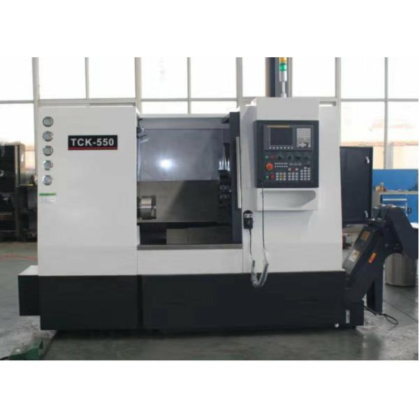 Quality TCK550 Slant Bed CNC Lathe Metal Turning Machine 550mm Diameter for sale