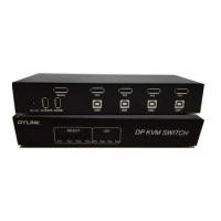 China B Female 3840x2160 USB KVM Switch SW1401DP 4 Port factory